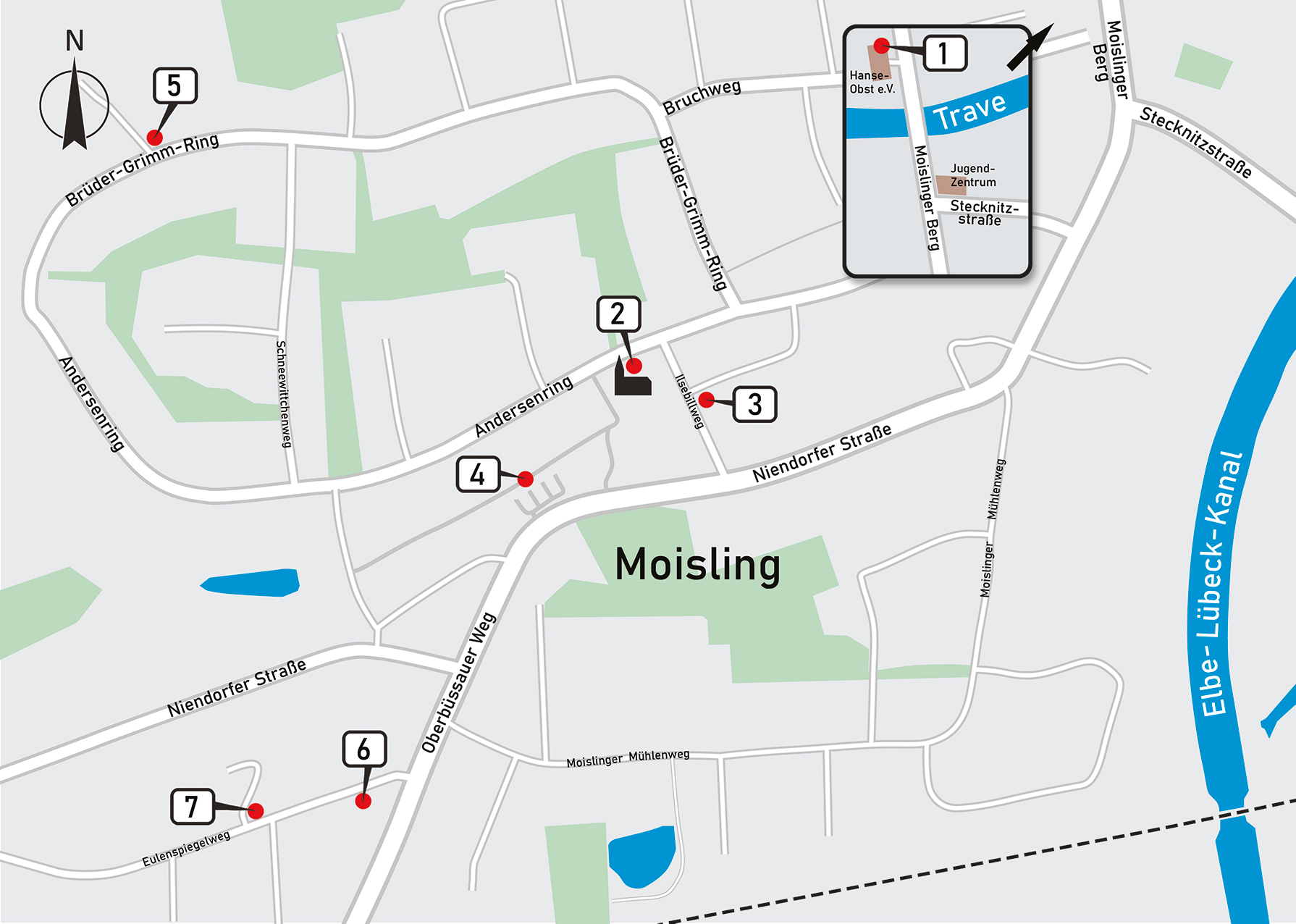 WERTEKOMPASS in Moisling lädt zum gemeinsamen Rundgang am 17.12.2022 ...